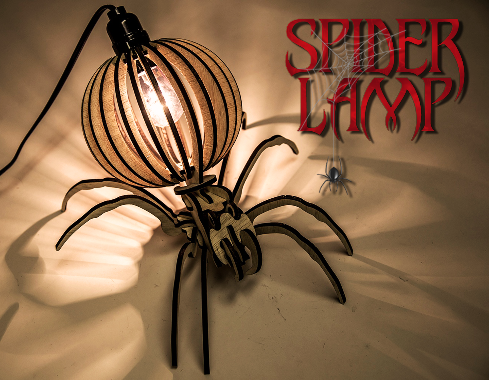 #0004 Spider Light Fixture